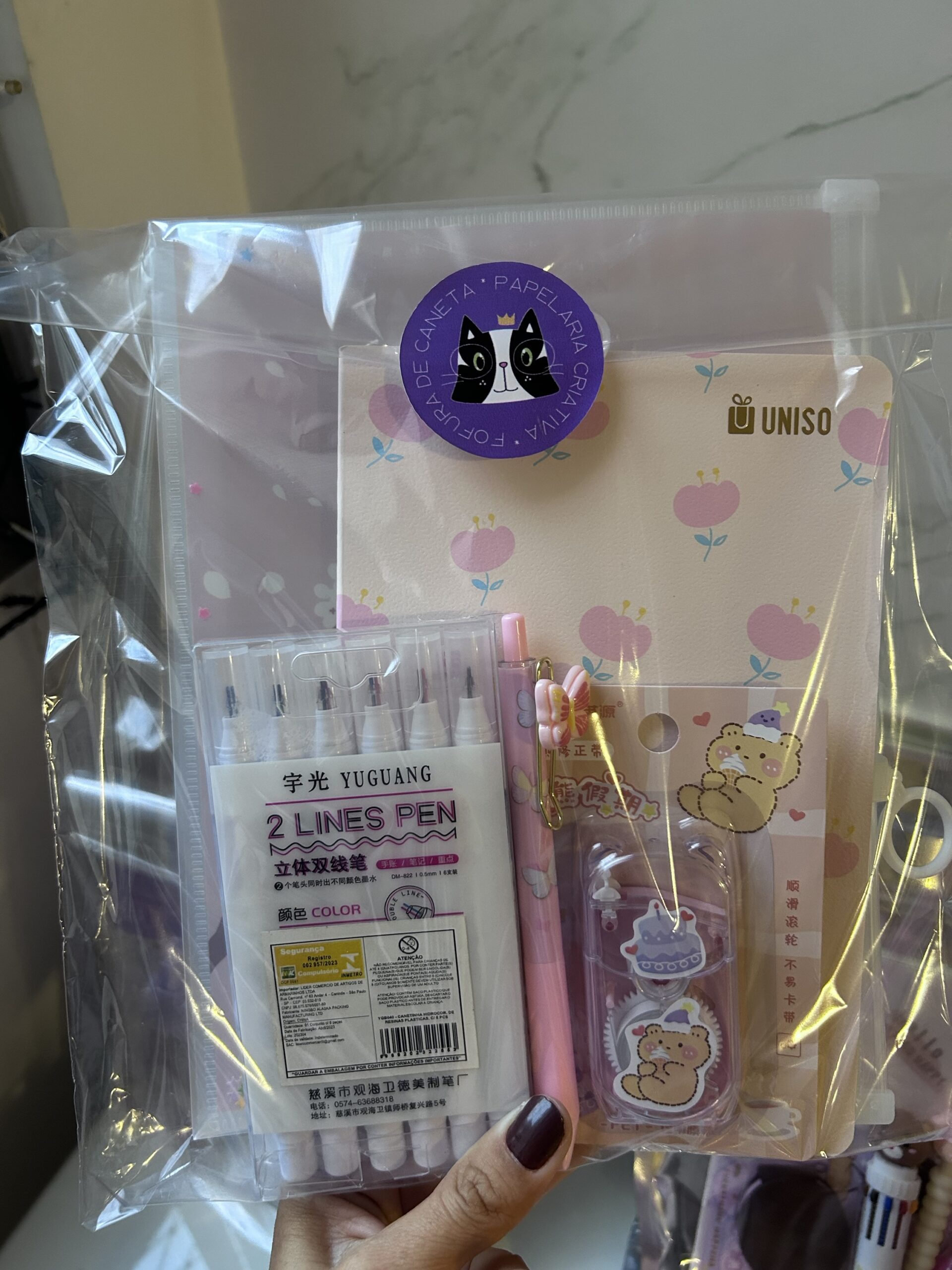 Kit borboleta – Fofura de Caneta